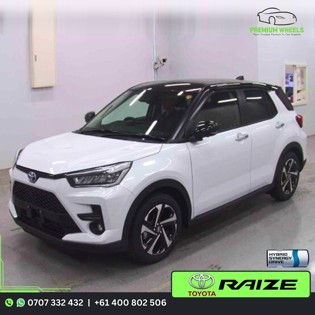 Toyota Raize Z Grade Hybrid | Two-Tone – Premium Wheels