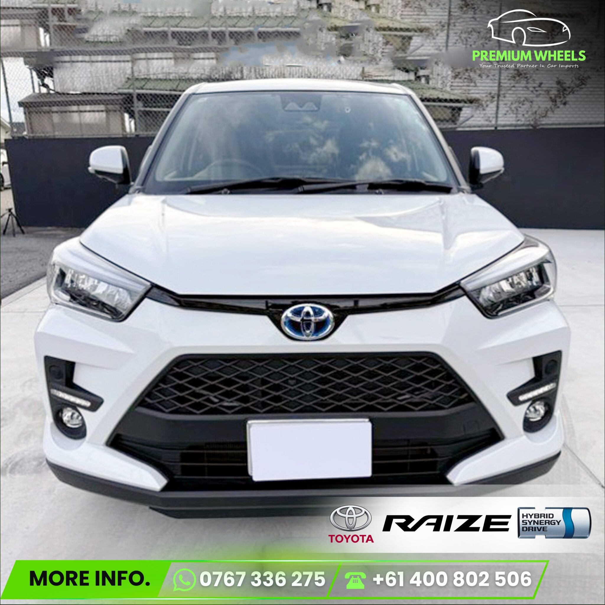 Toyota Raize Z HYBRID – Premium Wheels